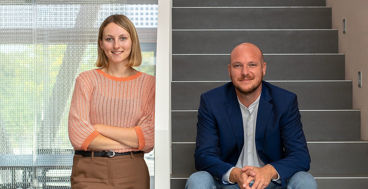 Zwei Alumni gründen zusammen: Catharina Crasser und Julien Bobineau ...